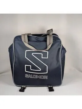 Salomon | Bags | Vintage Salomon Ski Boot Bag Navy Blue 98s Backpack ...